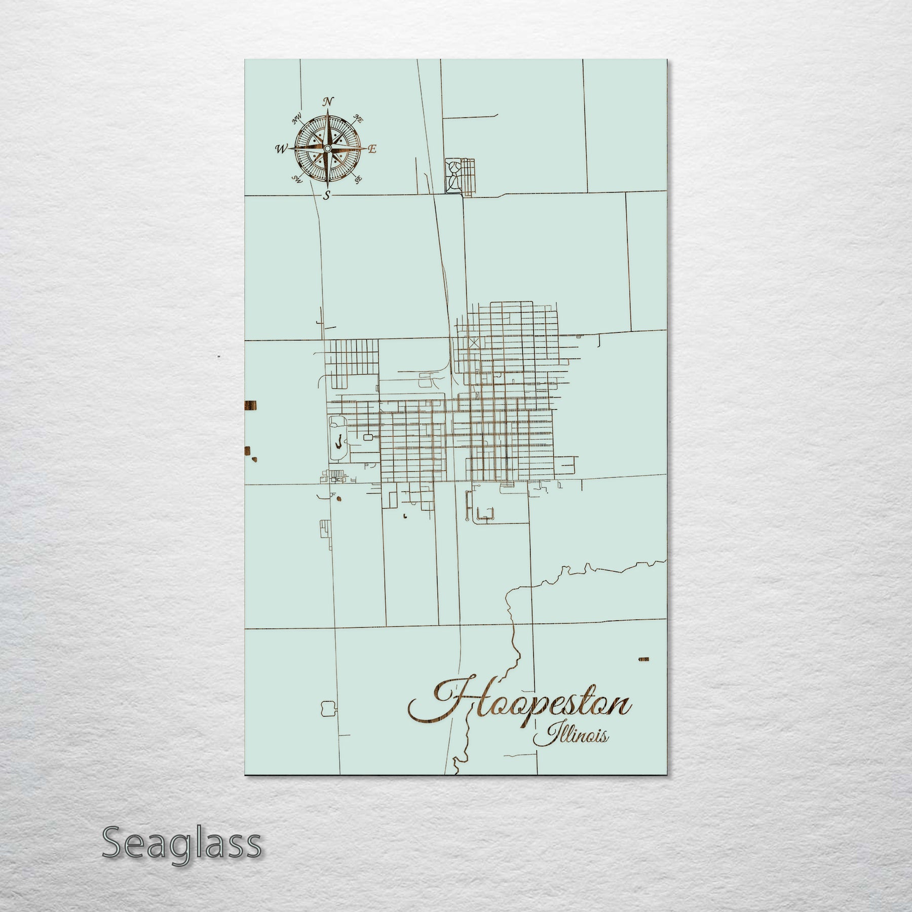 Hoopeston, Illinois Street Map