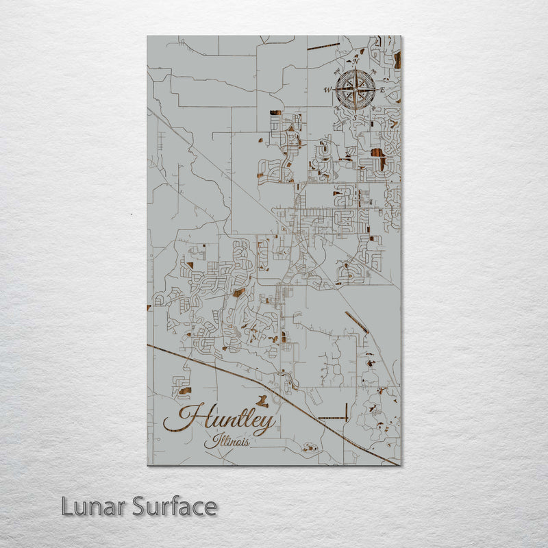 Huntley, Illinois Street Map – Fire & Pine