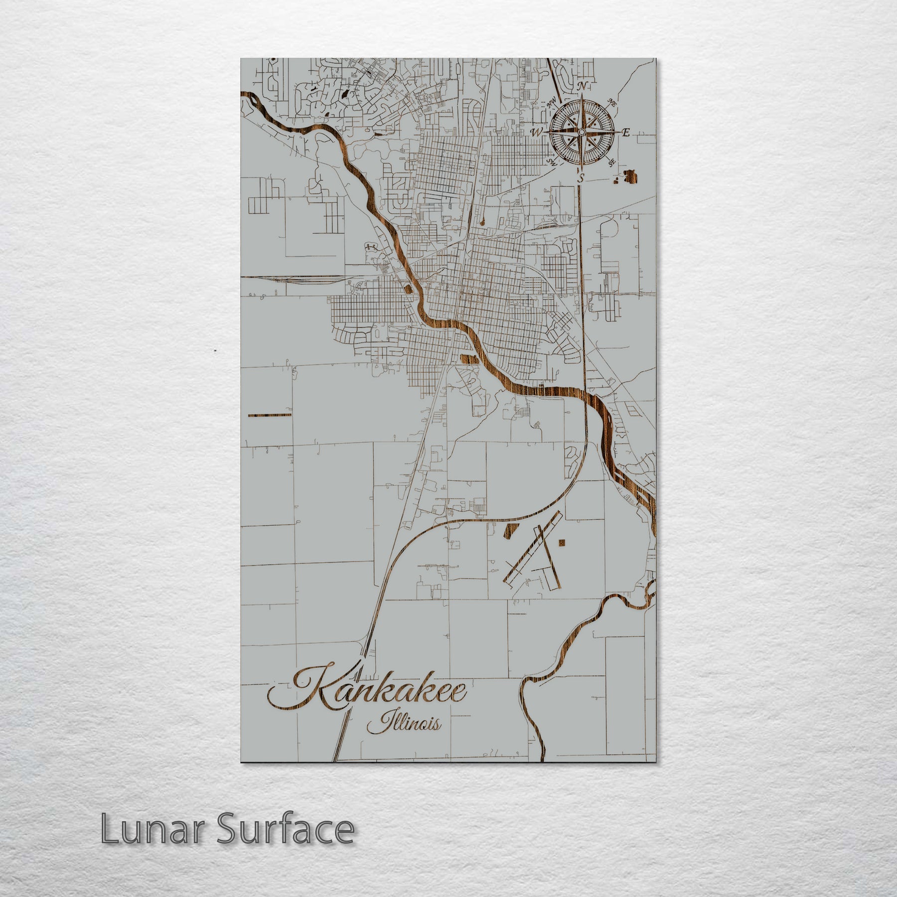 Kankakee, Illinois Street Map