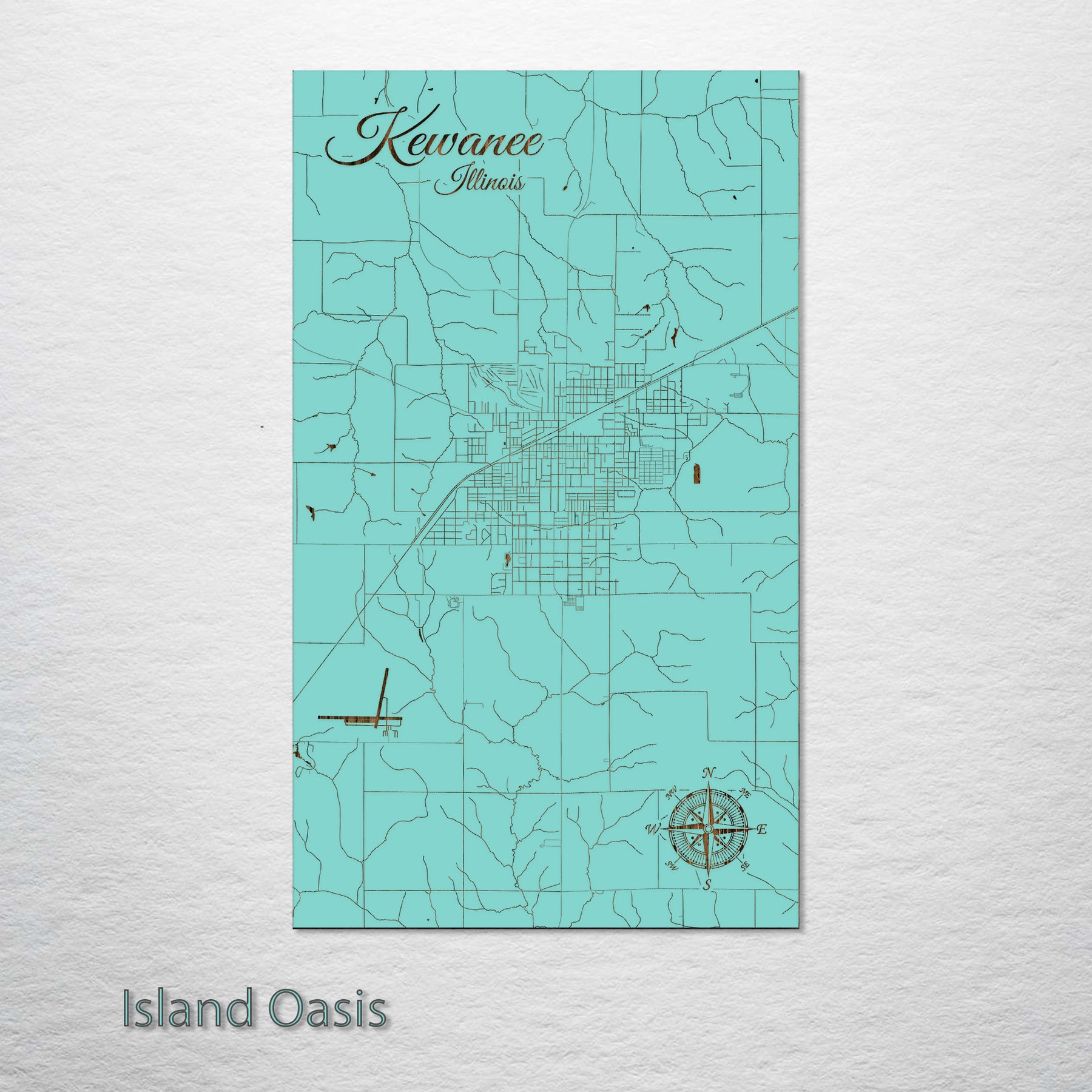 Kewanee, Illinois Street Map