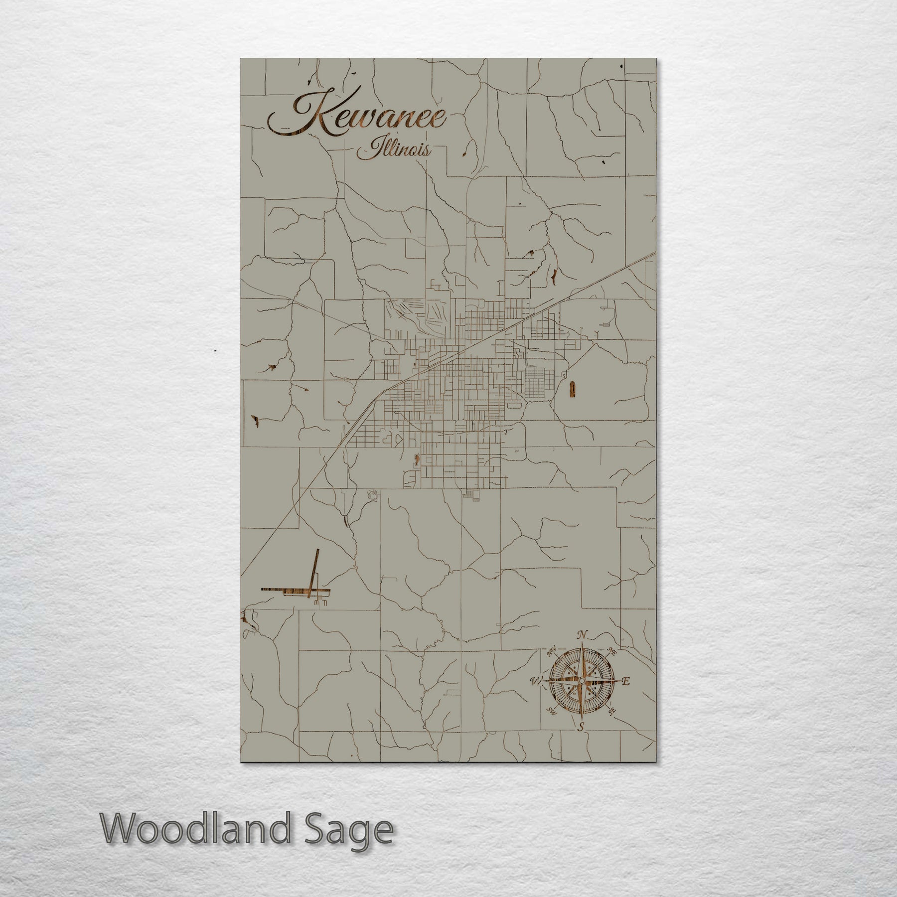 Kewanee, Illinois Street Map