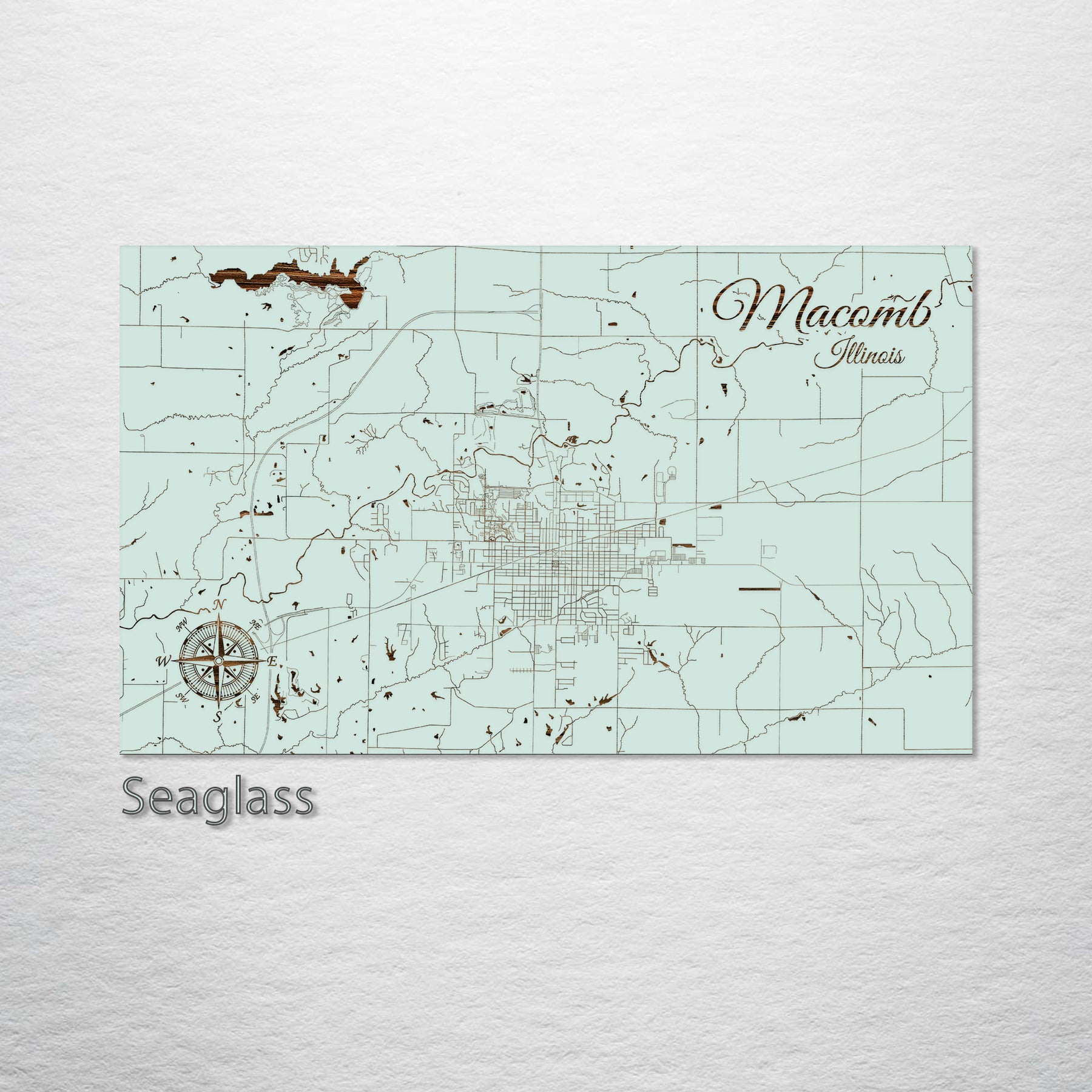 Macomb, Illinois Street Map