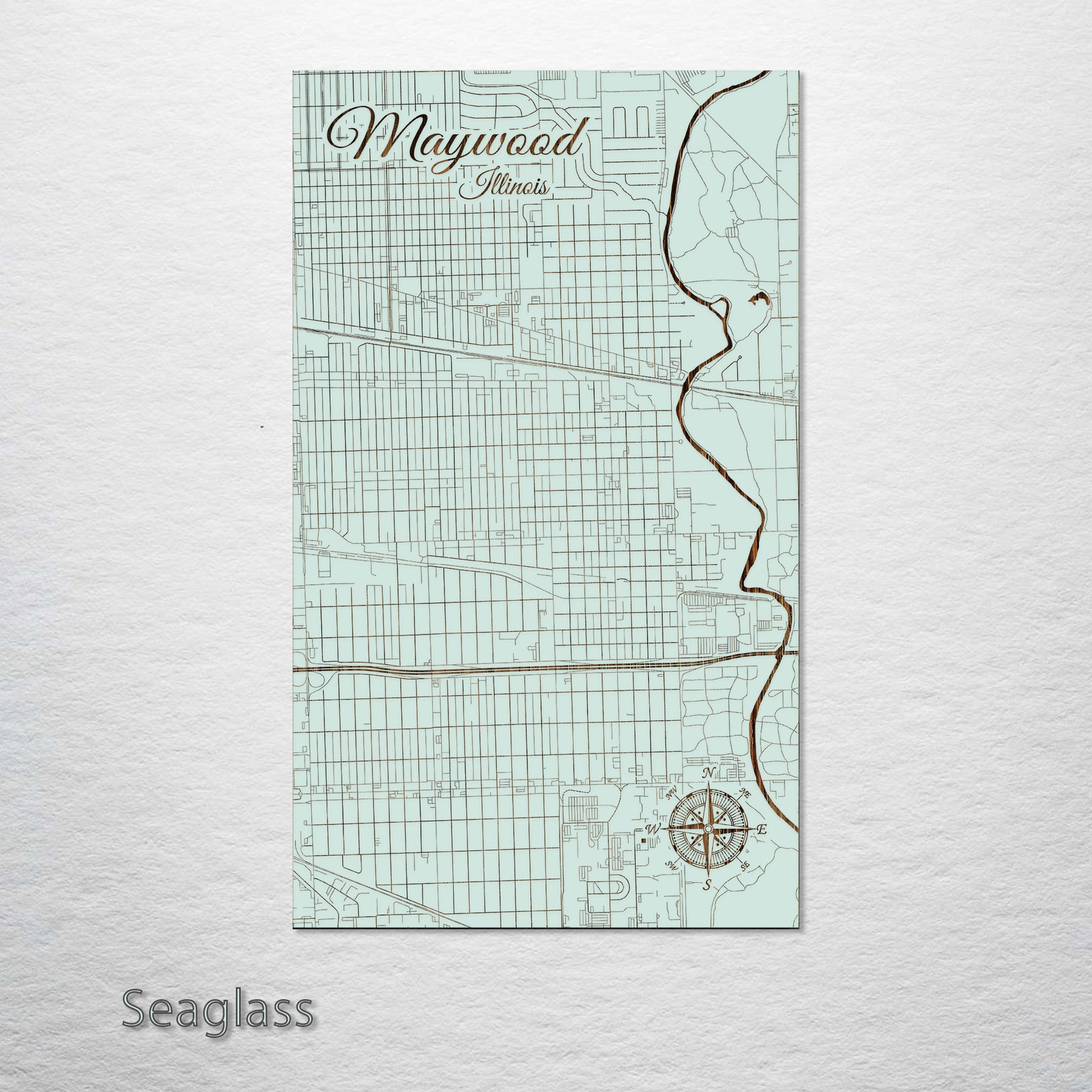 Maywood, Illinois Street Map