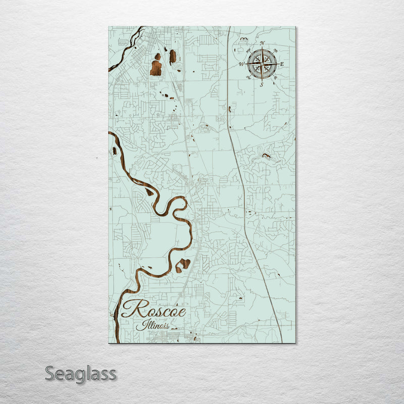 Roscoe, Illinois Street Map – Fire & Pine
