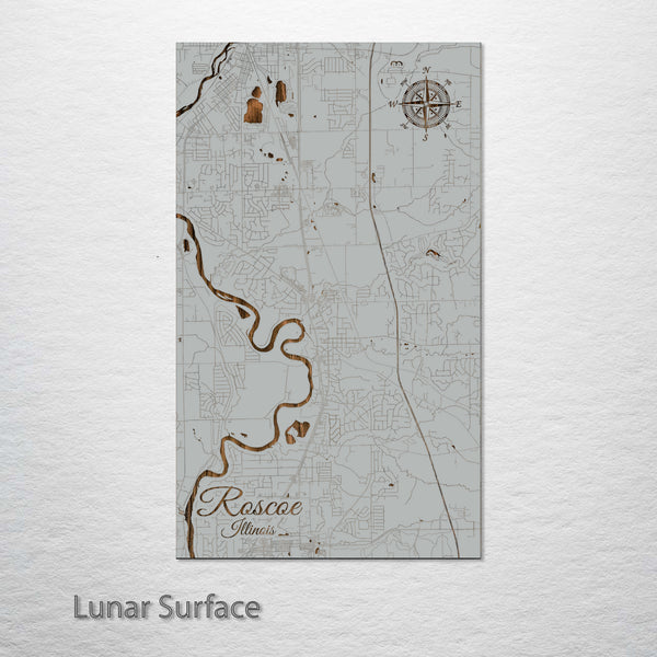Roscoe, Illinois Street Map – Fire & Pine