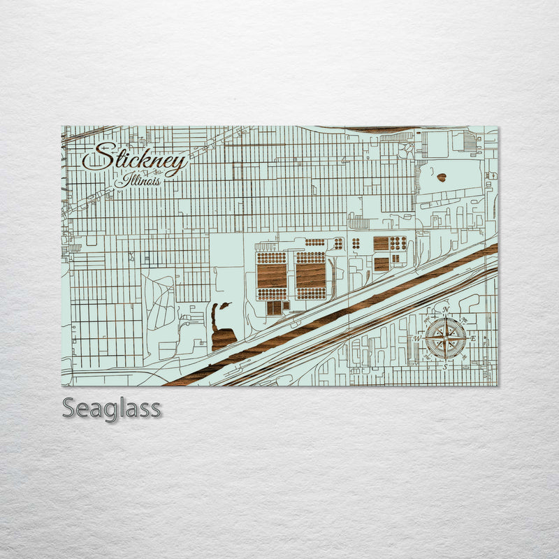 Stickney, Illinois Street Map – Fire & Pine