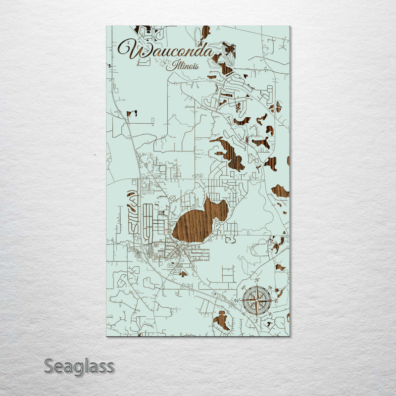 Wauconda, Illinois Street Map – Fire & Pine