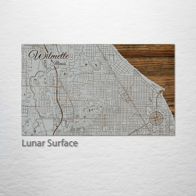 Wilmette Il Map