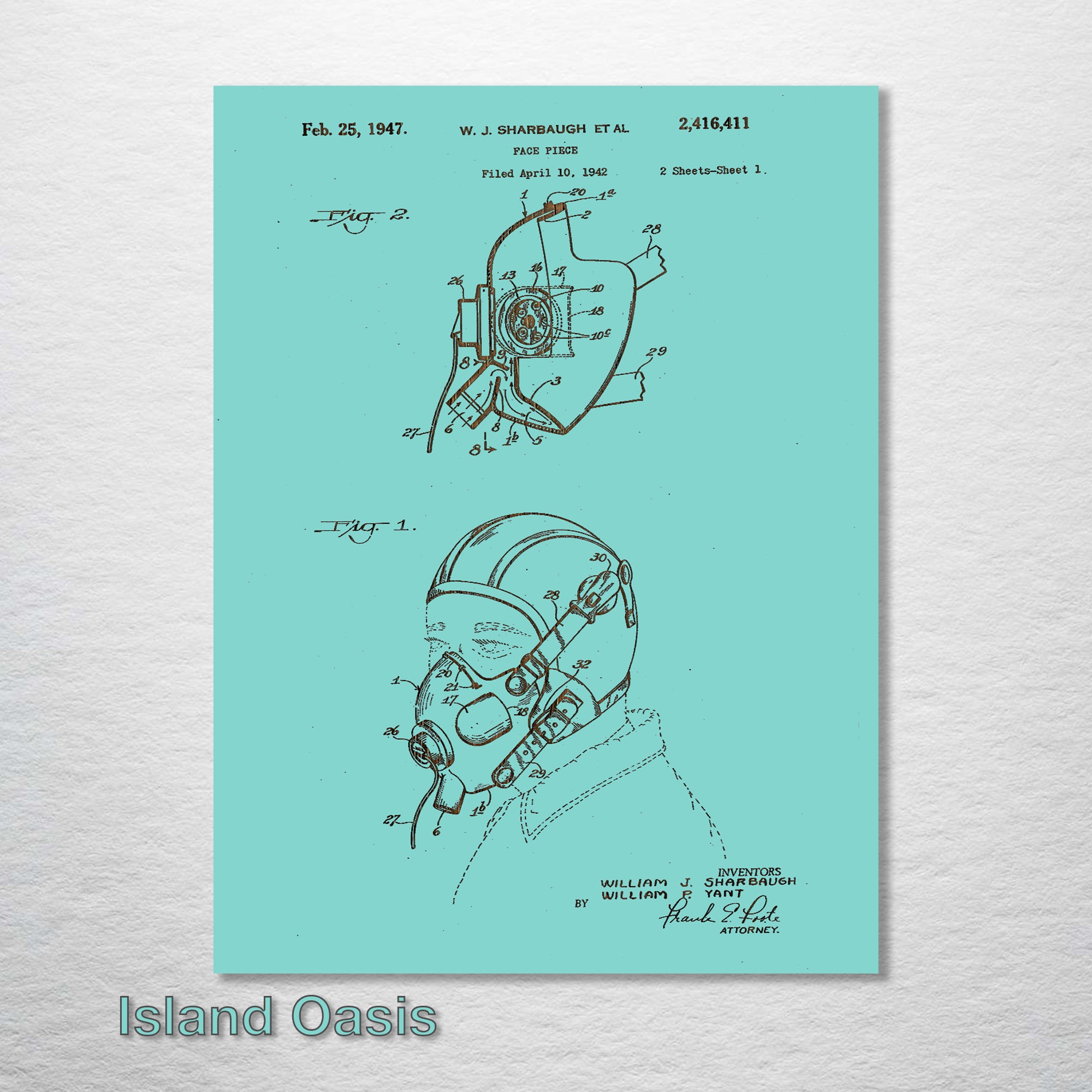 Jet Oxygen Mask US Patent – Fire & Pine