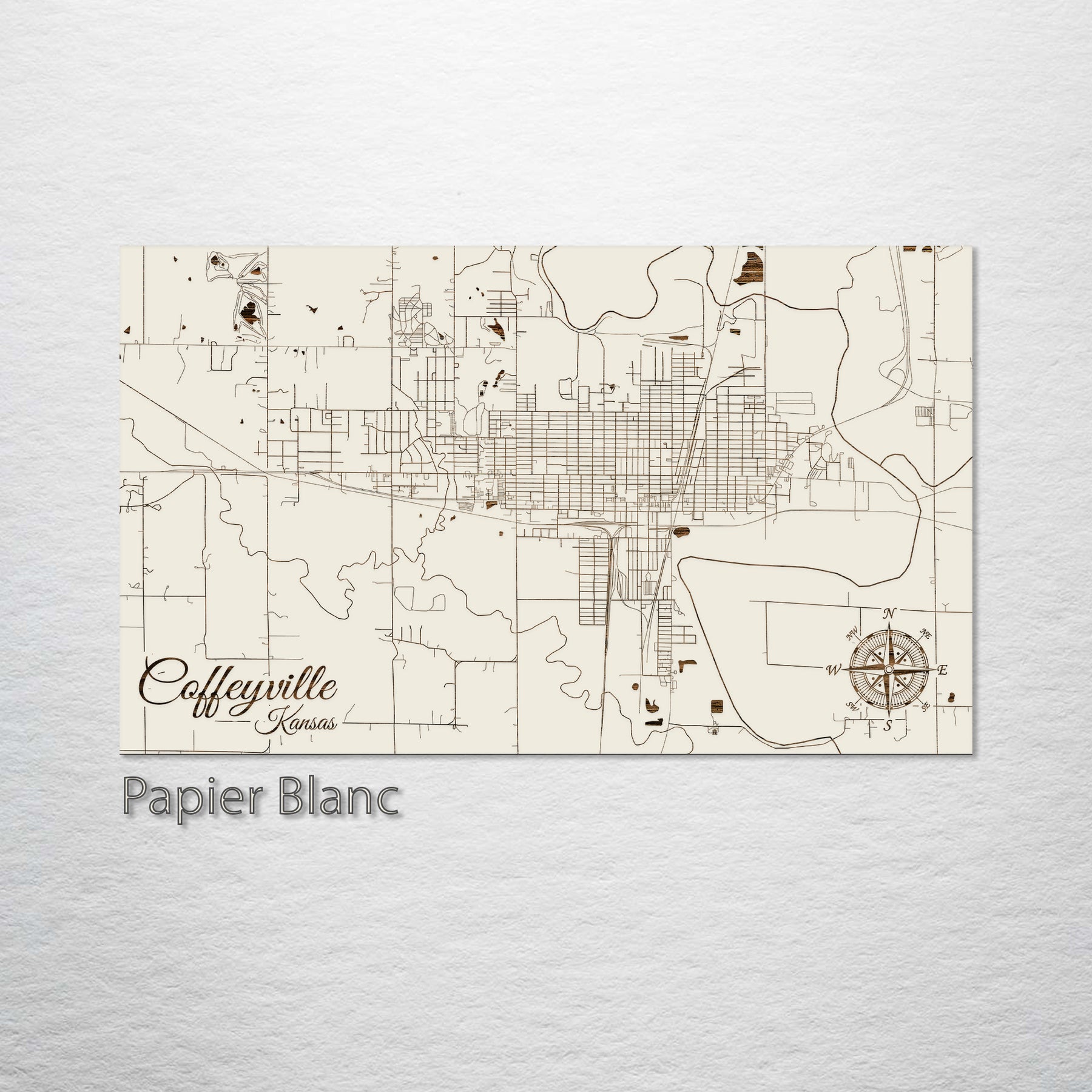 Coffeyville, Kansas Street Map