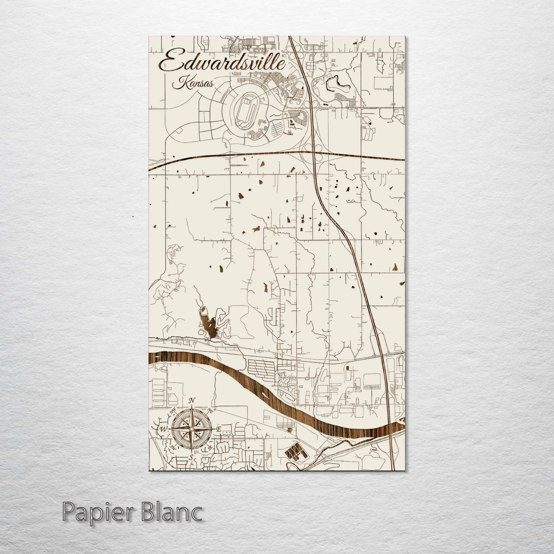 Edwardsville, Kansas Street Map