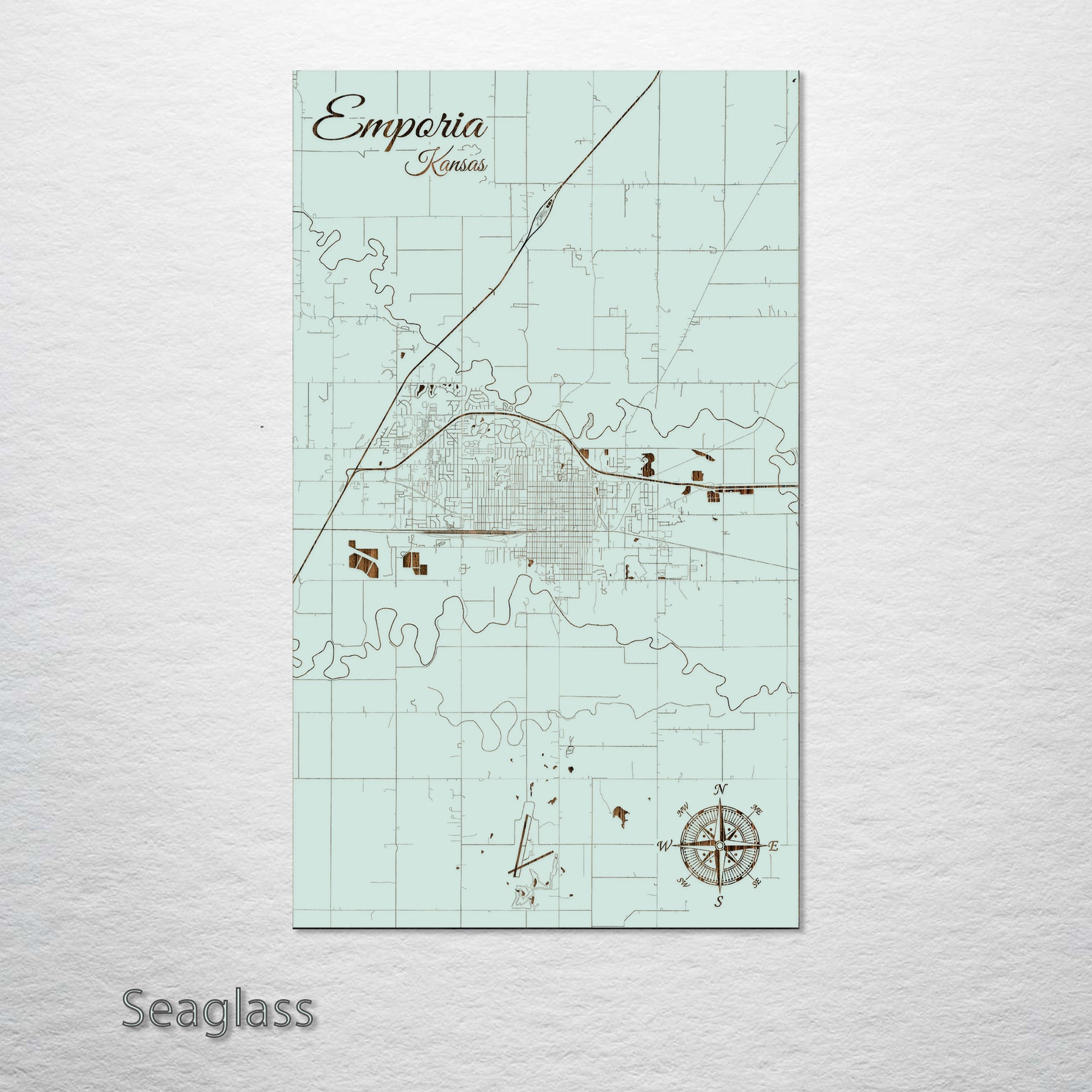Emporia, Kansas Street Map
