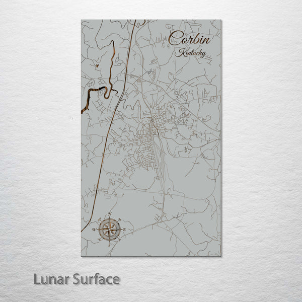 Corbin, Kentucky Street Map – Fire & Pine