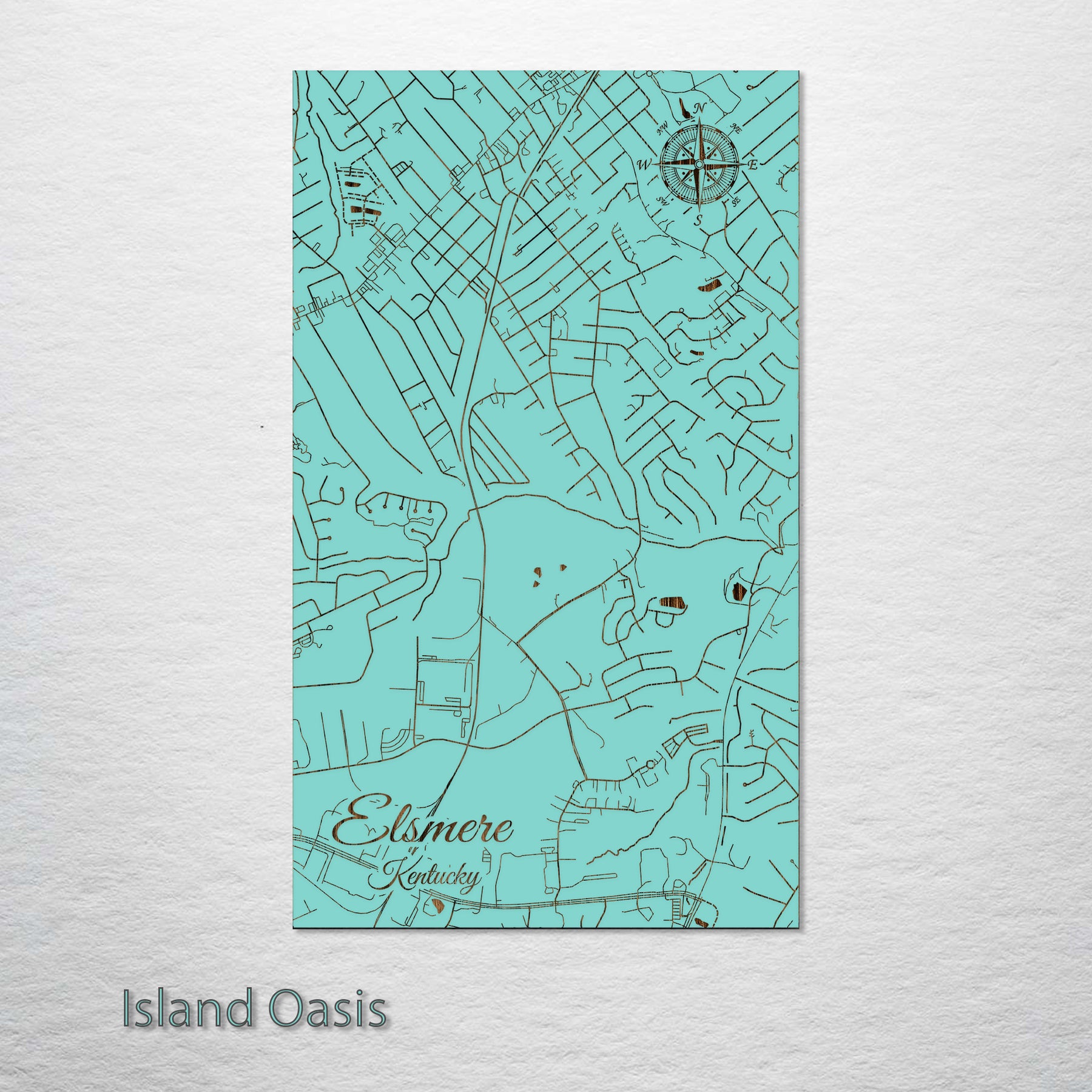Elsmere, Kentucky Street Map