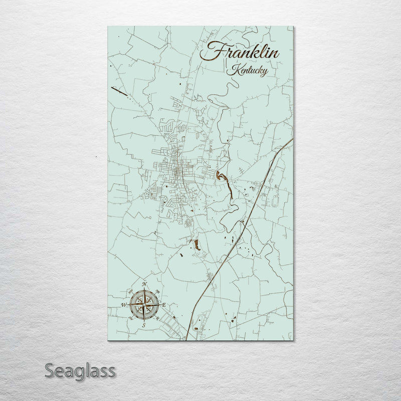 Franklin, Kentucky Street Map – Fire & Pine