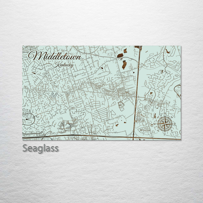 Middletown, Kentucky Street Map – Fire & Pine