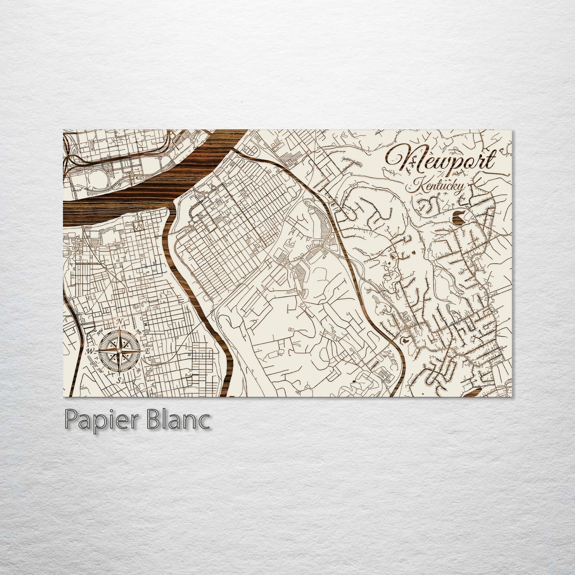 Newport, Kentucky Street Map – Fire & Pine