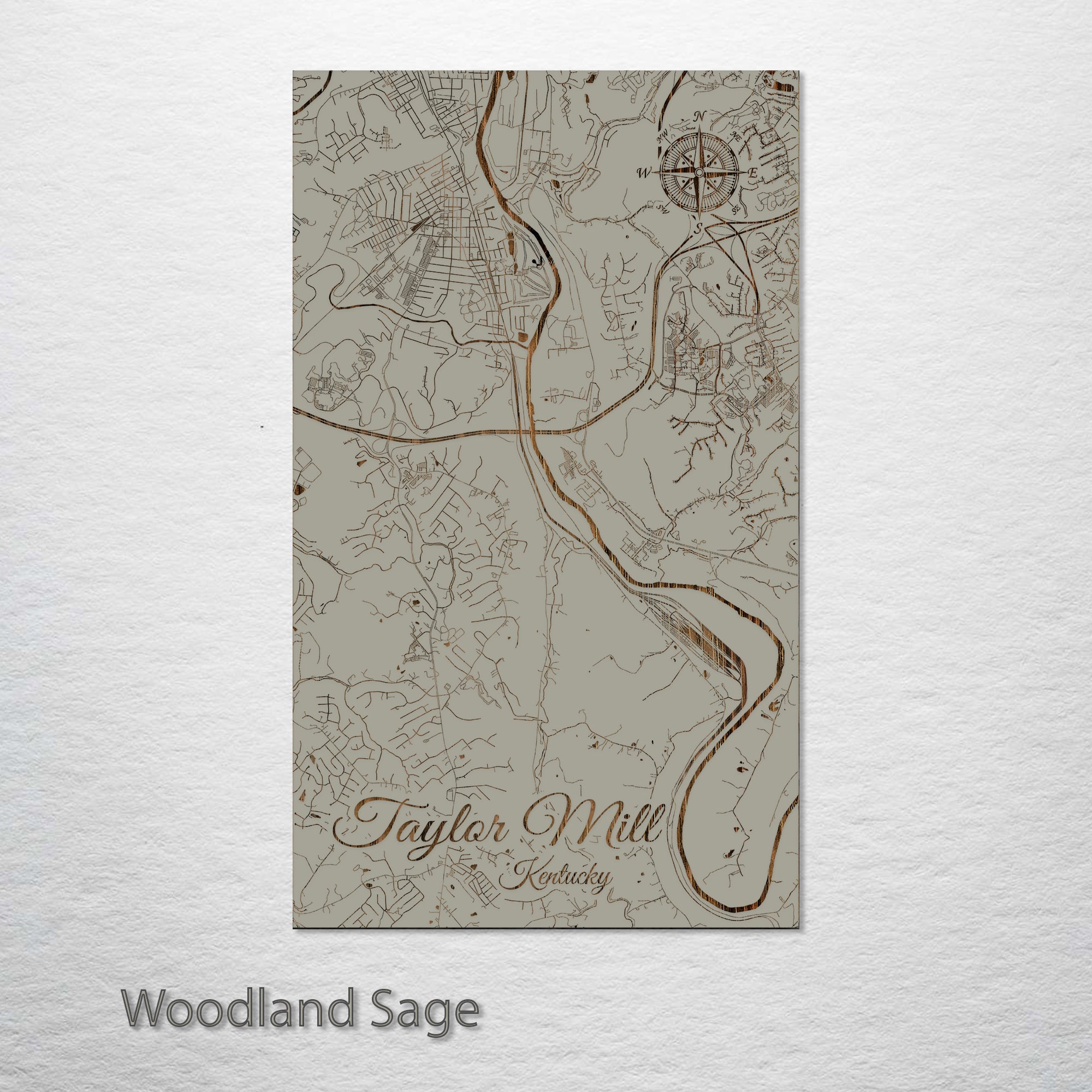 Taylor Mill, Kentucky Street Map – Fire & Pine