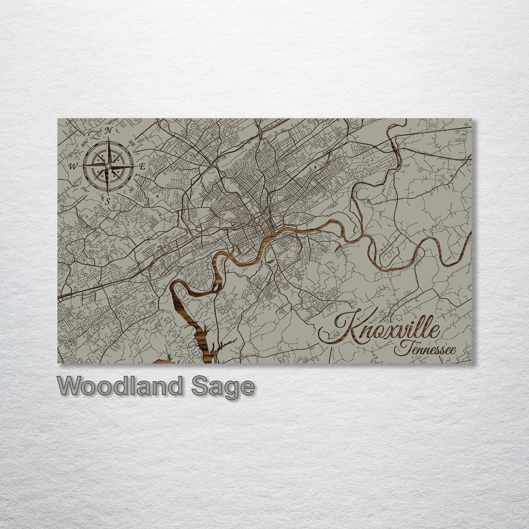Knoxville, Tennessee Street Map