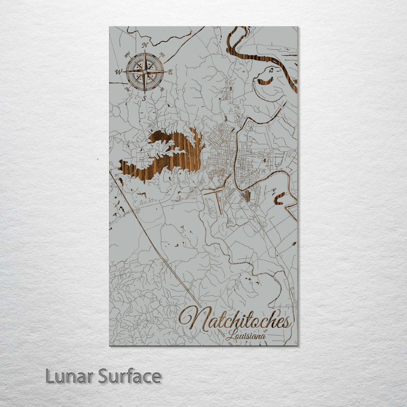 Natchitoches, Louisiana Street Map – Fire & Pine