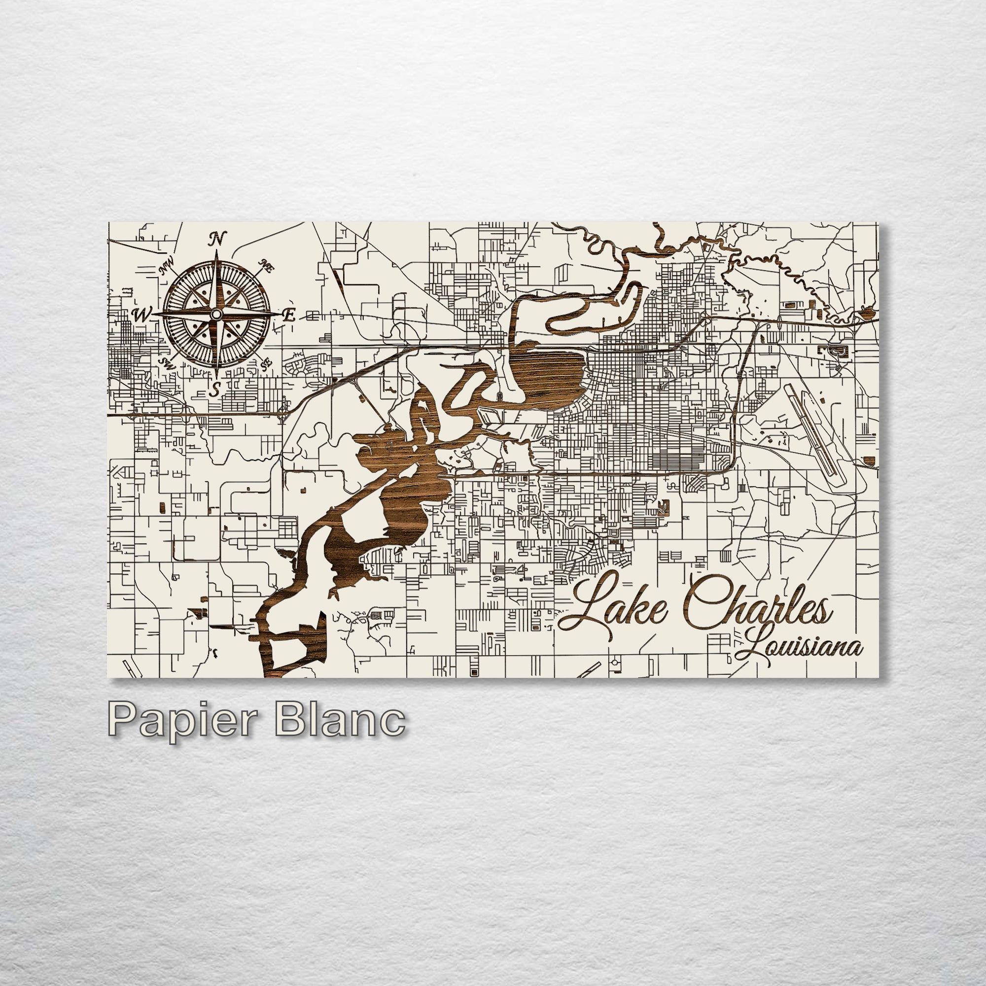Lake Charles Map
