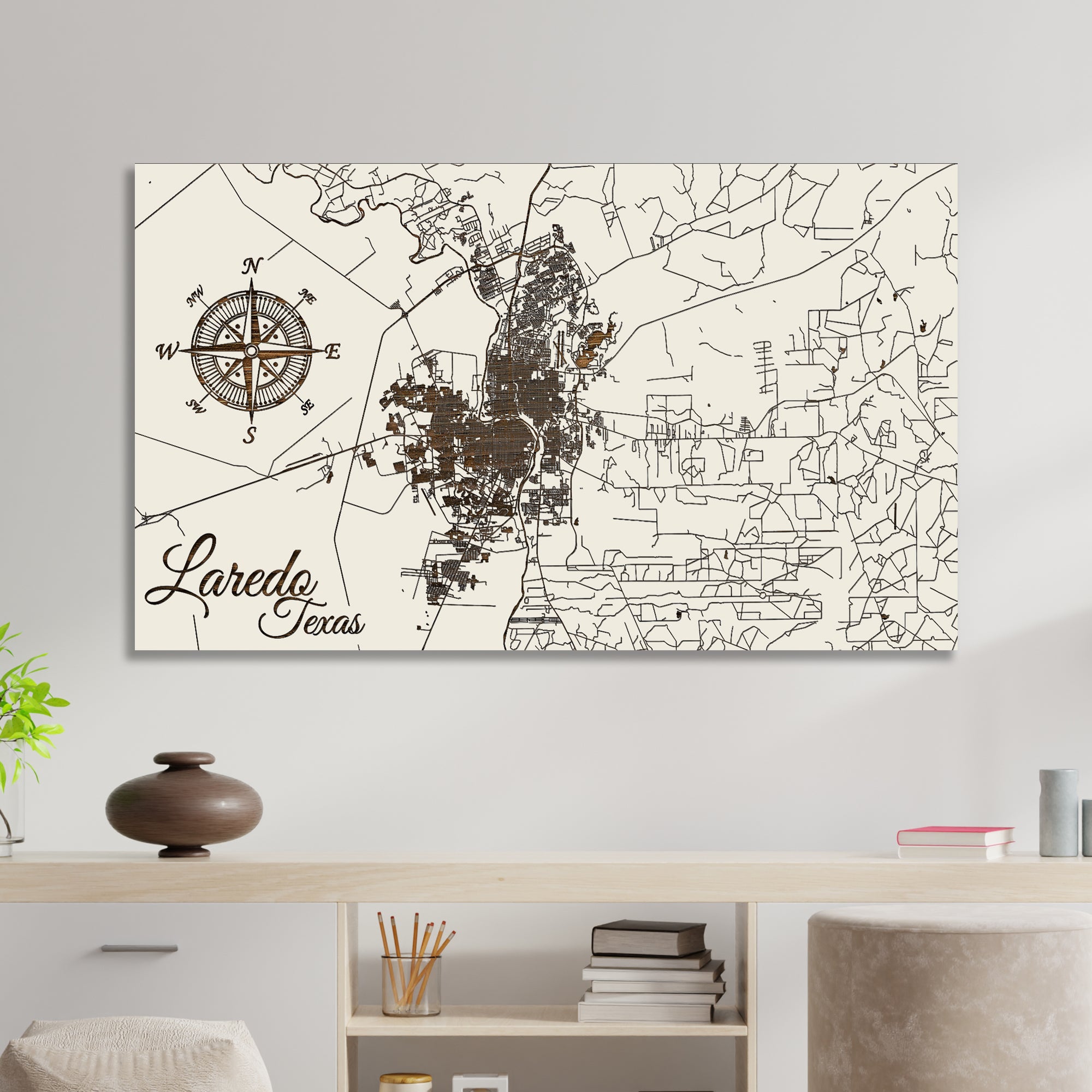 Laredo, Texas Street Map