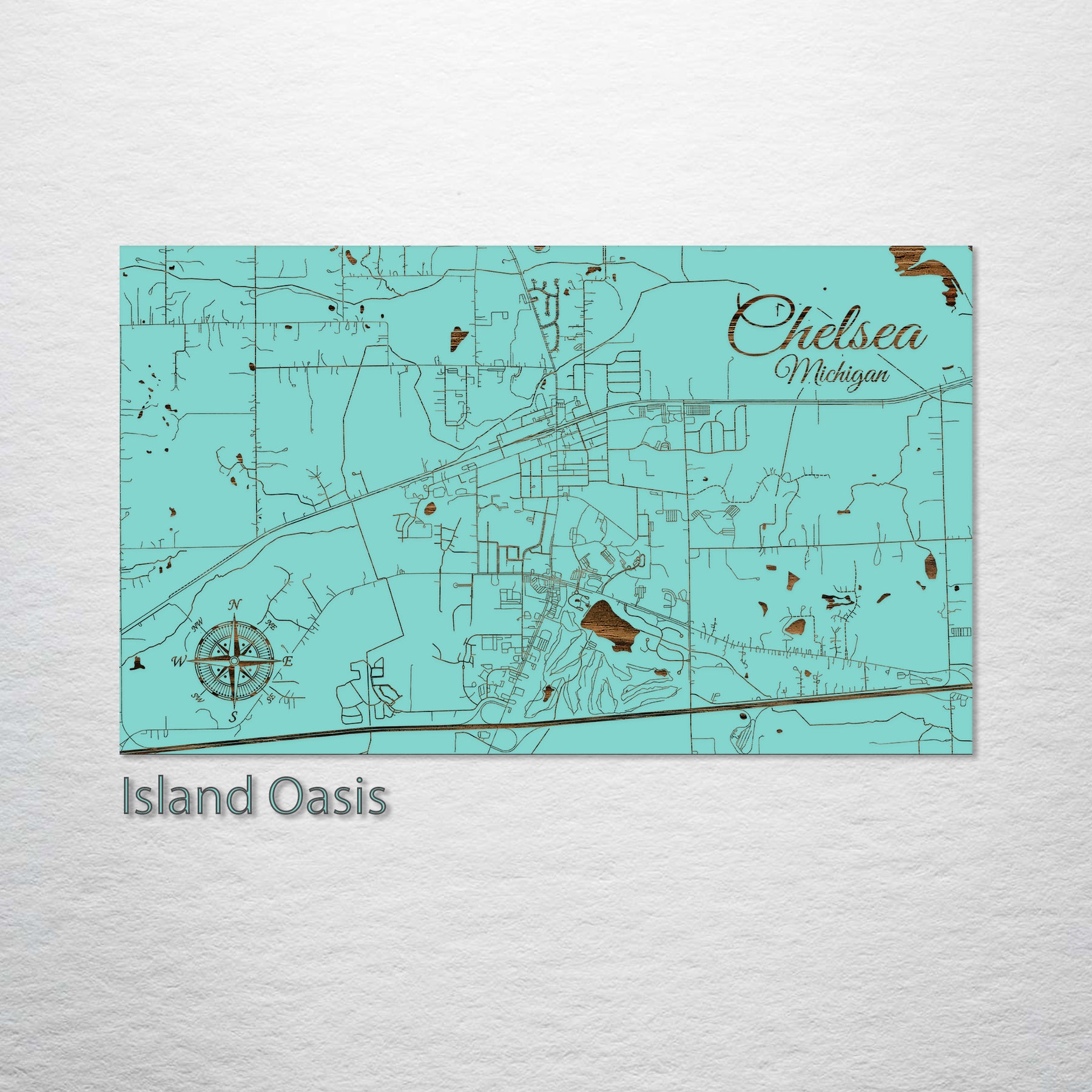 Chelsea, Michigan Street Map