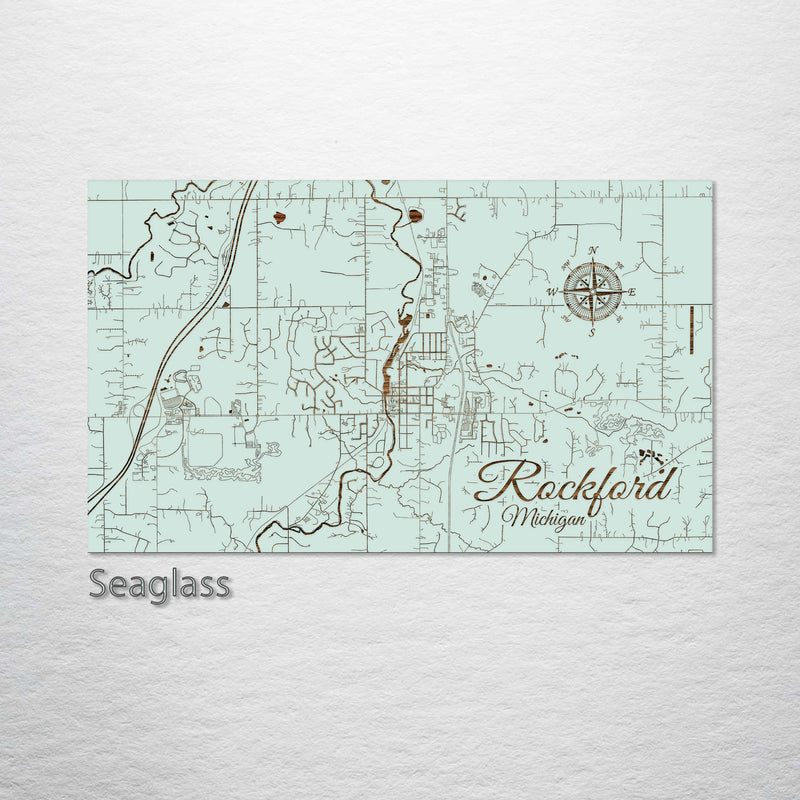 Rockford, Michigan Street Map – Fire & Pine