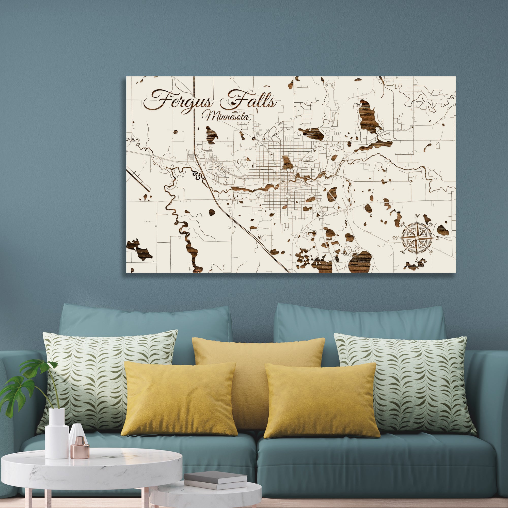 Fergus Falls Minnesota Map