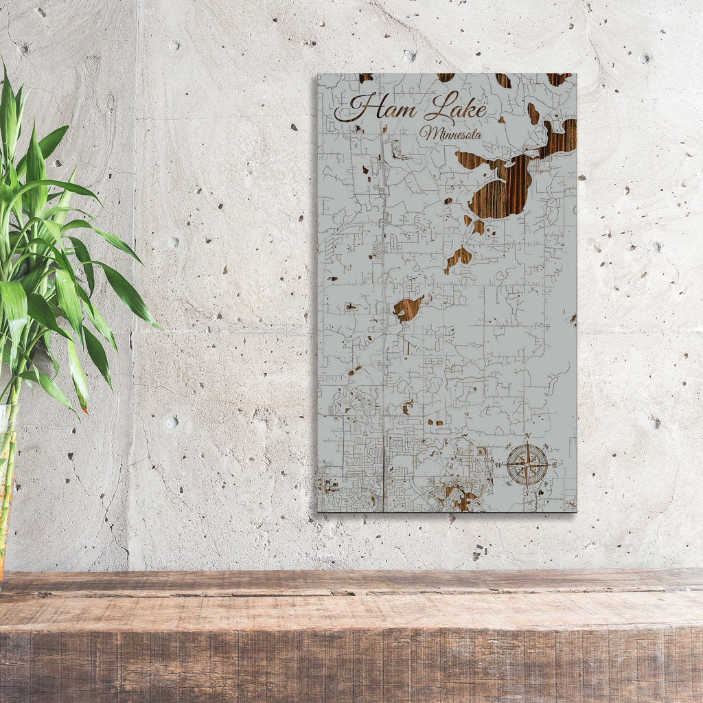 Ham Lake, Minnesota Street Map – Fire & Pine