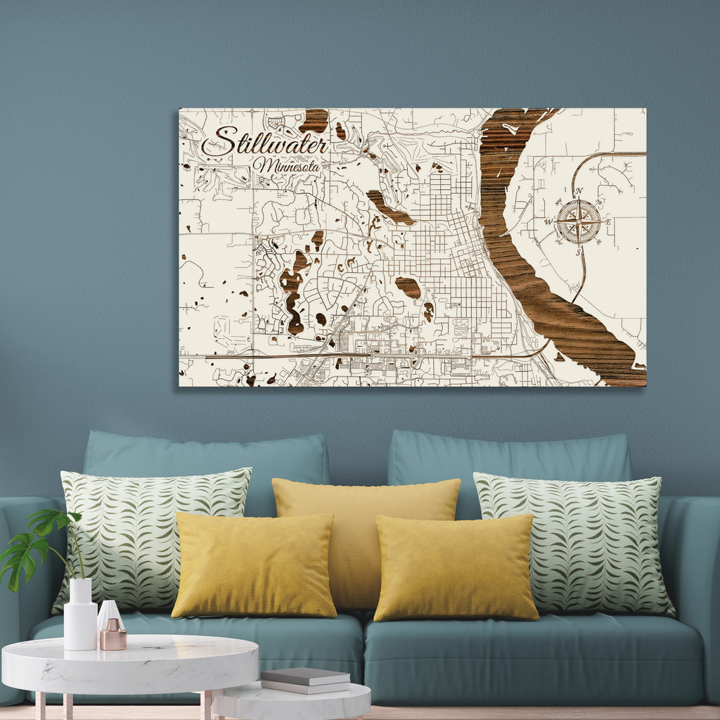 Stillwater, Minnesota Street Map – Fire & Pine