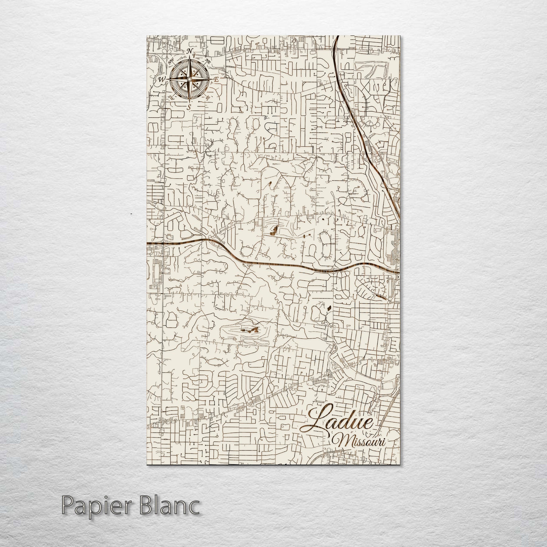 Ladue, Missouri Street Map