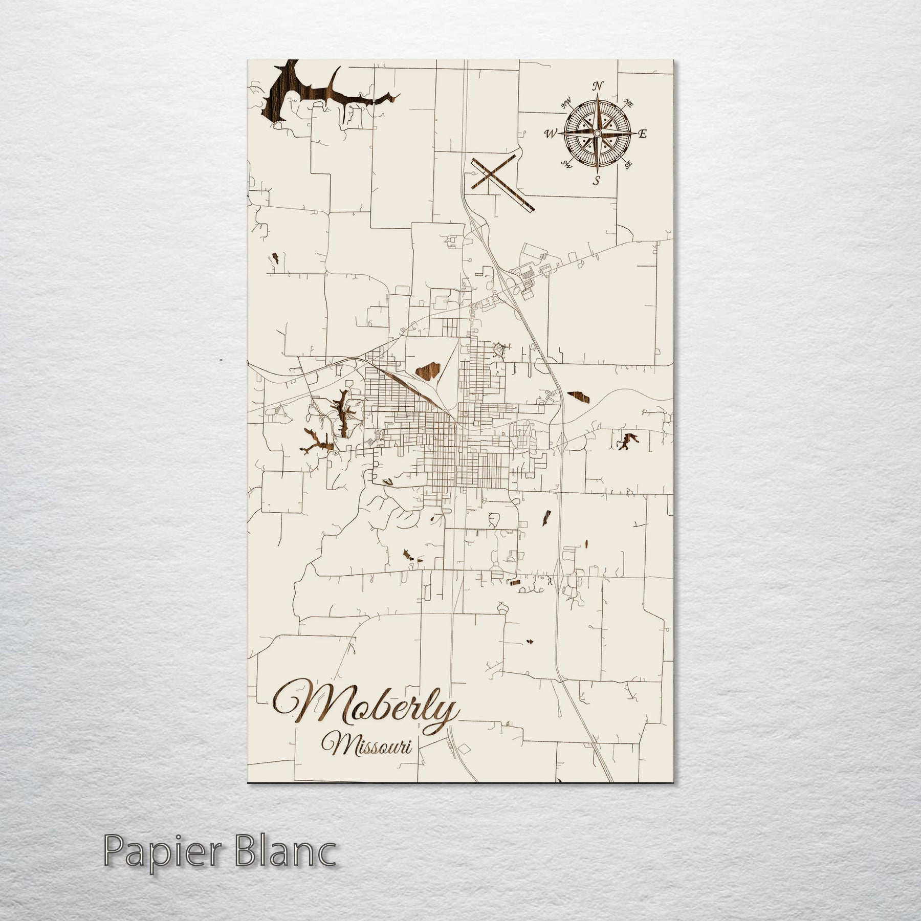 Moberly, Missouri Street Map
