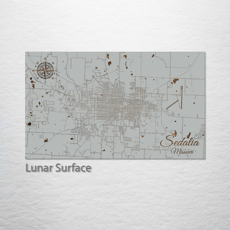 Sedalia, Missouri Street Map – Fire & Pine