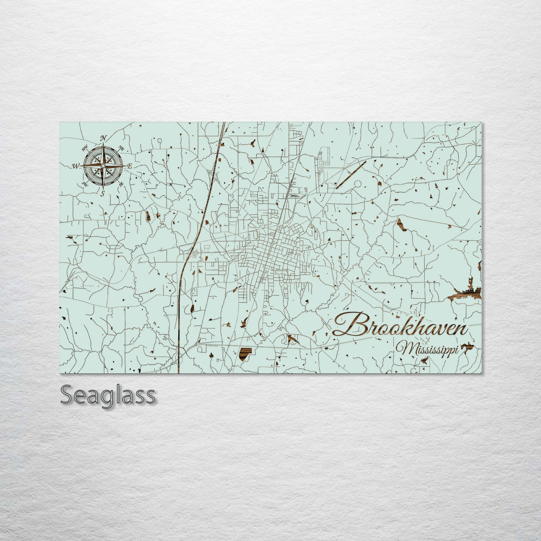 Brookhaven, Mississippi Street Map