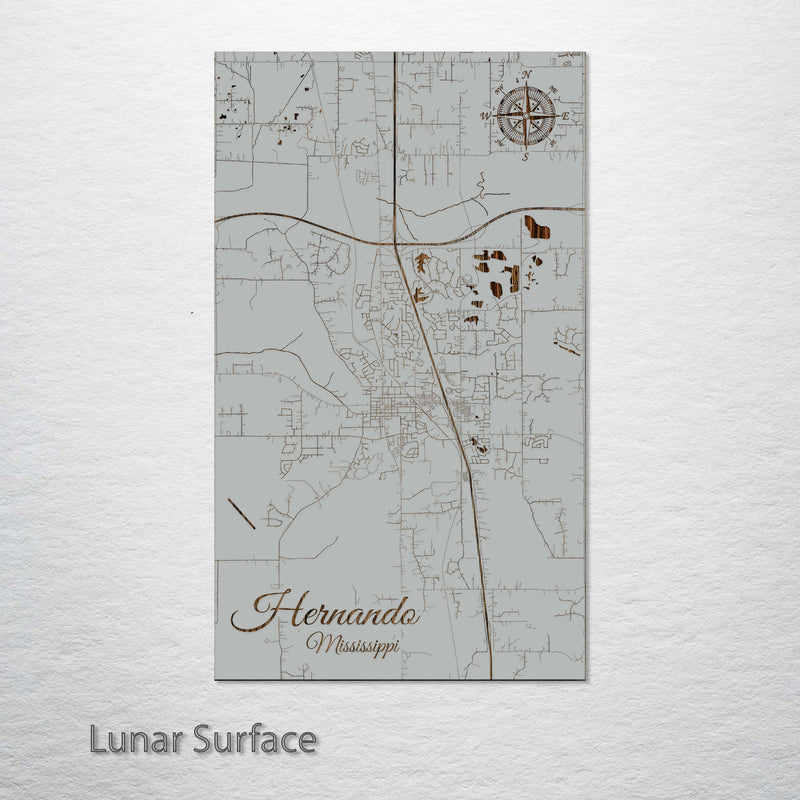 Hernando, Mississippi Street Map – Fire & Pine