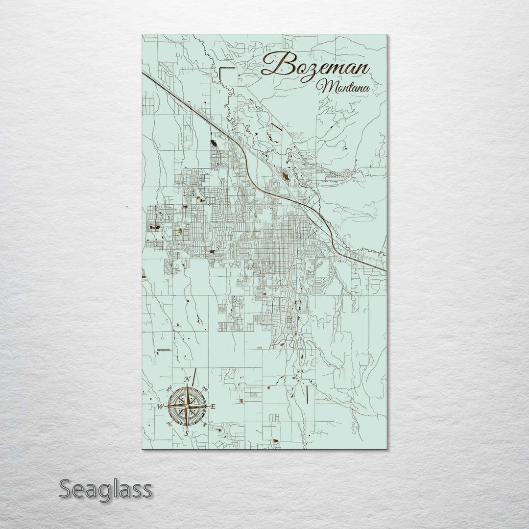 Bozeman, Montana Street Map