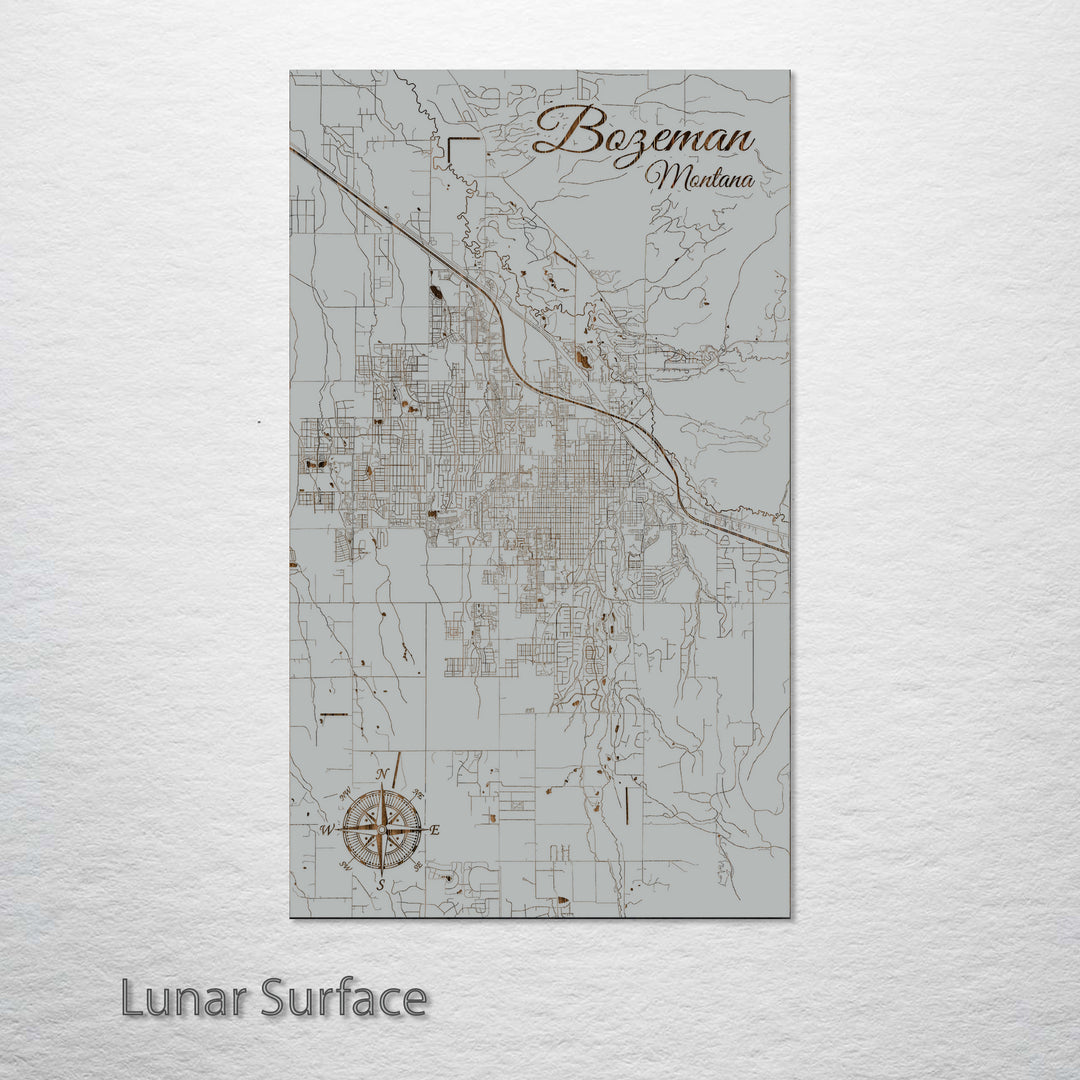Bozeman, Montana Street Map