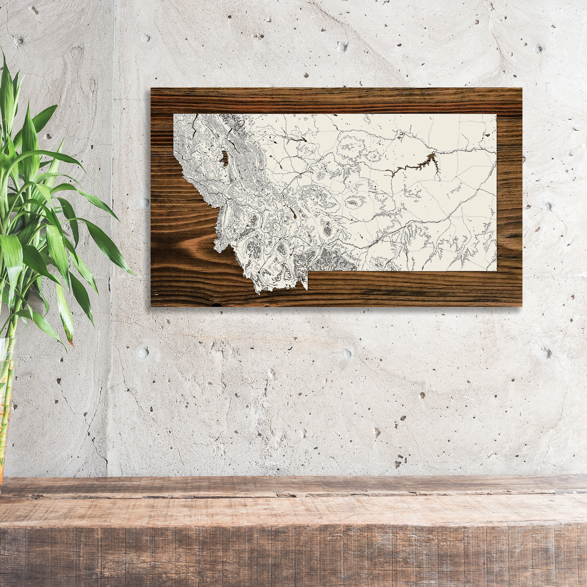 Isolated Maps – Fire & Pine