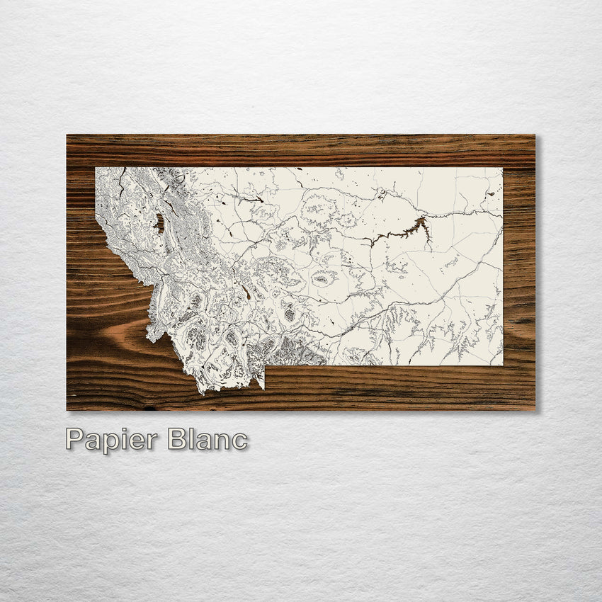 Isolated Maps – Fire & Pine