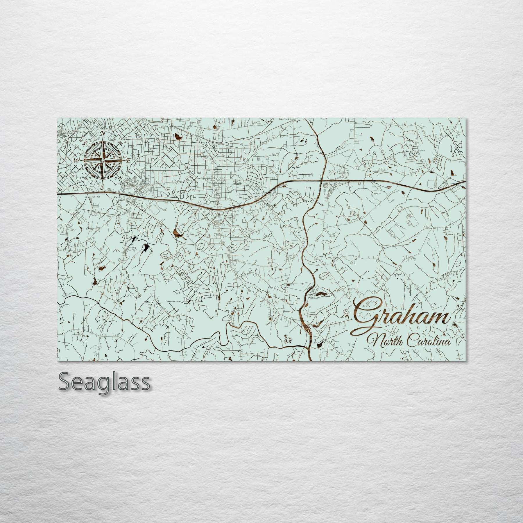 Graham, North Carolina Street Map