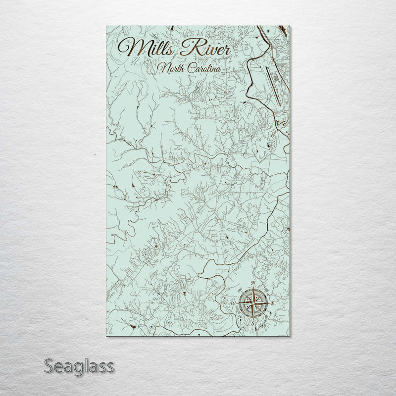 Map Of Mills River Nc