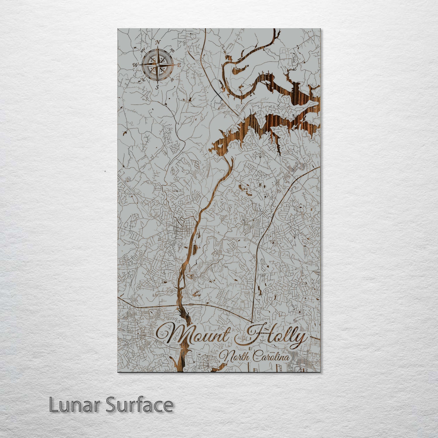 Mount Holly, North Carolina Street Map – Fire & Pine