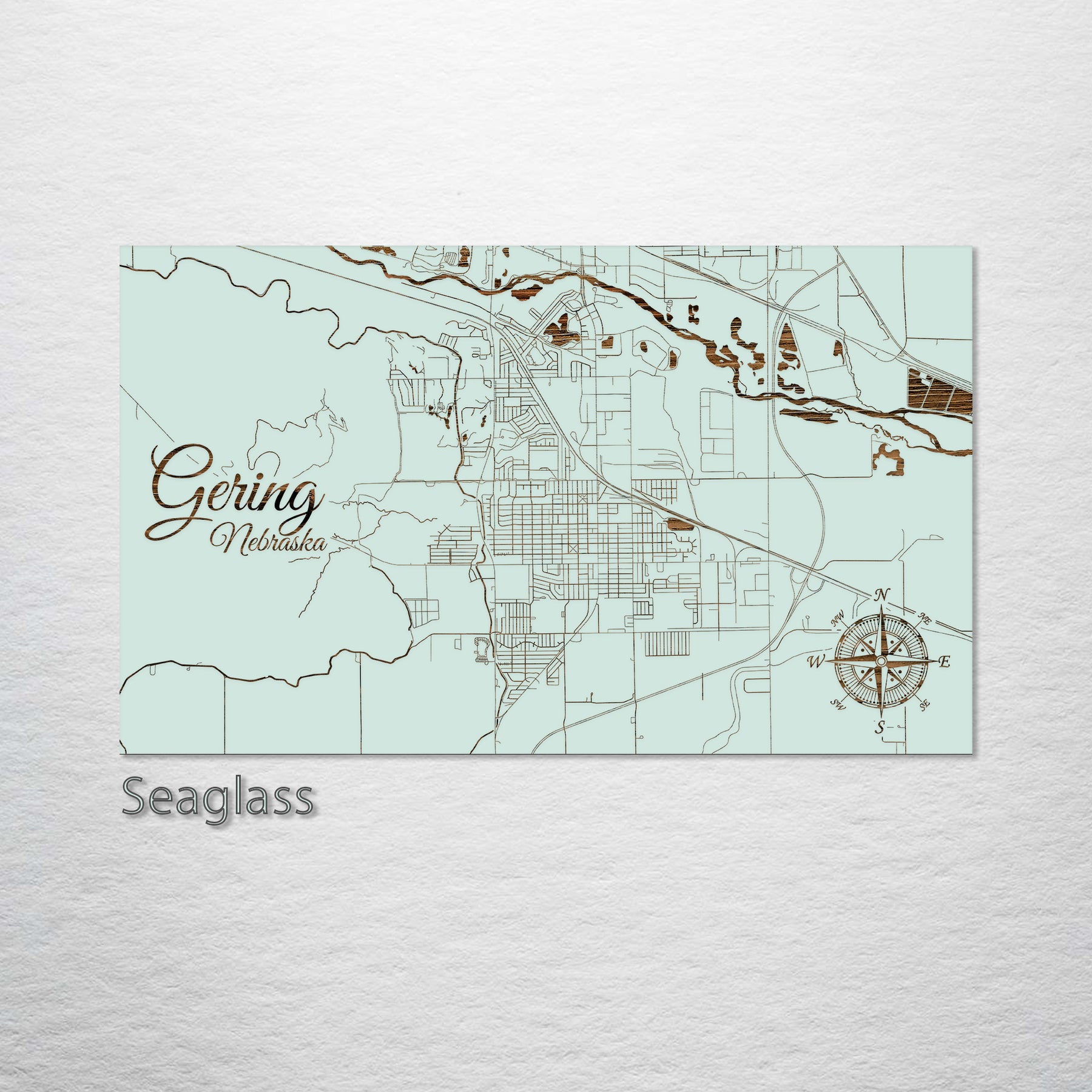 Gering, Nebraska Street Map