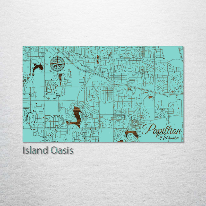 Papillion, Nebraska Street Map – Fire & Pine