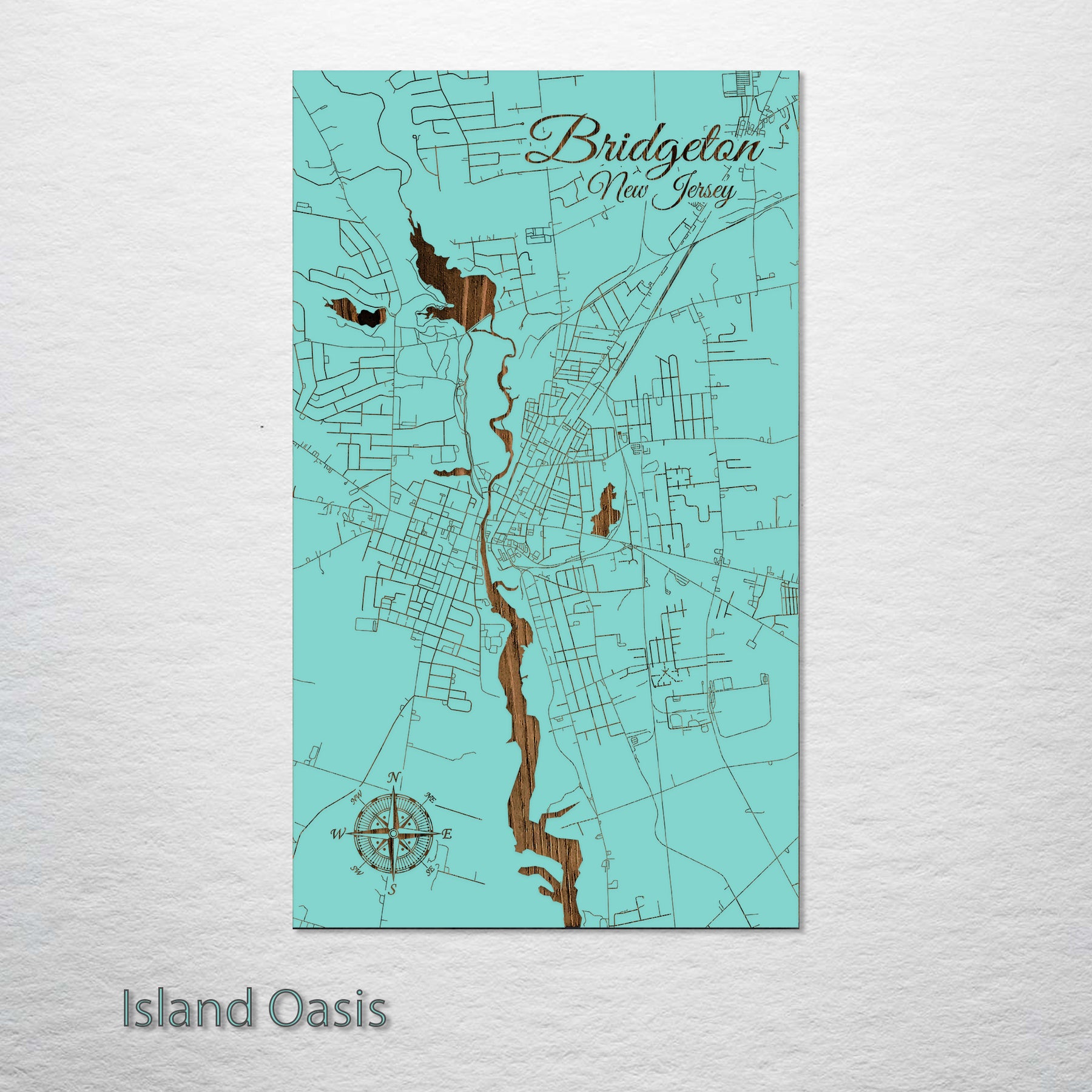 Bridgeton, New Jersey Street Map