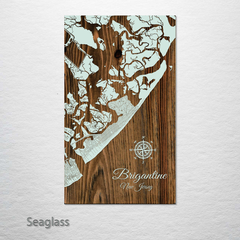 Brigantine, New Jersey Street Map – Fire & Pine