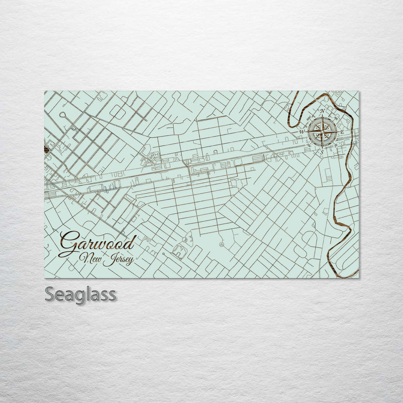 Garwood, New Jersey Street Map – Fire & Pine