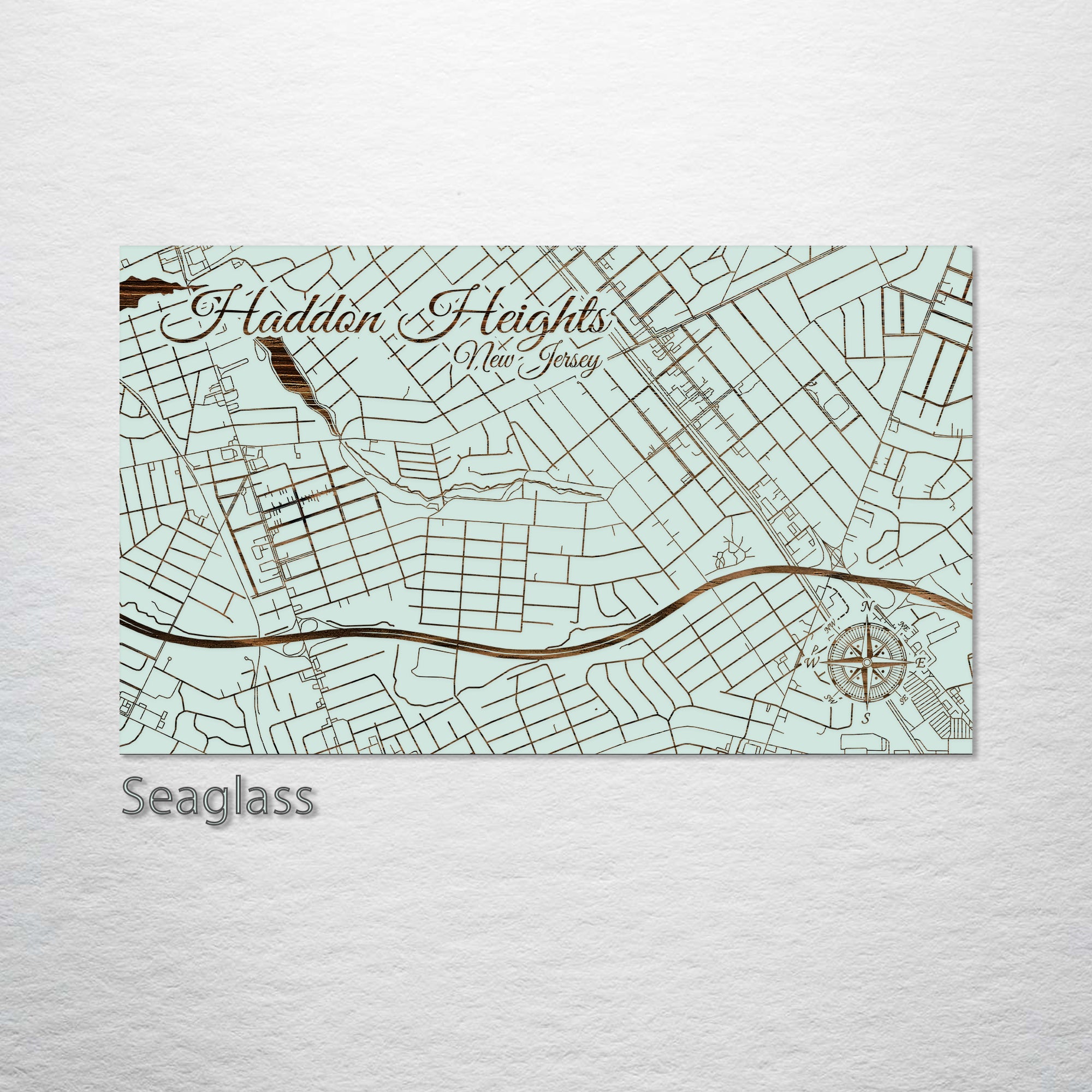 Haddon Heights, New Jersey Street Map – Fire & Pine