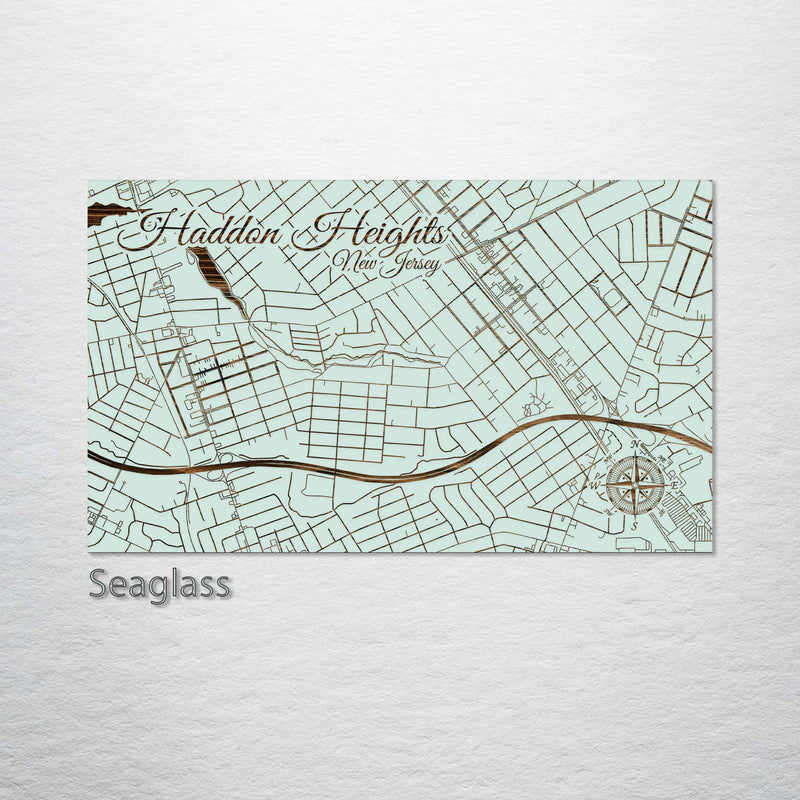 Haddon Heights, New Jersey Street Map – Fire & Pine